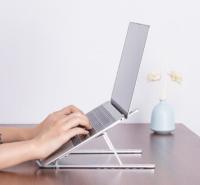 China Non Slip Portable Notebook Folding Shelf Bracket for Home Office Hotel for sale
