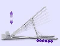 China X Shape Aluminum Alloy Non Slip Portable Laptop Adjustable Folding Bracket for sale