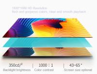 China 55 Inch Metal Advertising LCD Display Android Wifi Vertical TV Indoor Digital Advertising Screens for sale