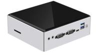 China LPDDR4 Dual Lan Mini PC ,  Gaming Desktop Computers Intel Core I3/I5/I7 Fan Cooling for sale