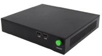 China Fan Cooling Mini Desktop PCs Intel Multi Thread I3 Dual Core CPU Aluminium Alloy Shell for sale