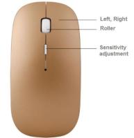 China 1200Dpi Rechargeable Bluetooth Mouse Mute design quiet operation for sale