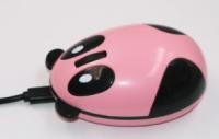 China 1200Dpi Computer Accessories Cartoon Panda Rechargeable Gaming Mouse for sale