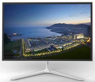 China 19 Inch I3 Borderless Flat Screen All In One Computer With Battery UPS for sale