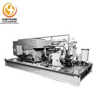 China HMP 5000 Overhung Impeller Integrally Geared Multi Stage Pumps Section View Performance for sale