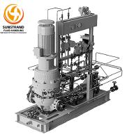 China LMC Vertical Inline Integrally Geared Compressor Process Gas Compressor for sale