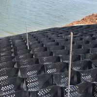 China Textured Surface HDPE Geocell for Green Gravel Stabilization and Ground Reinforcement for sale