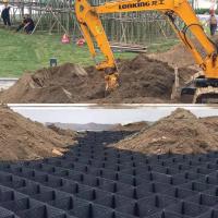 China Textured Surface HDPE Geocell for Green Gravel Stabilization and Ground Reinforcement for sale