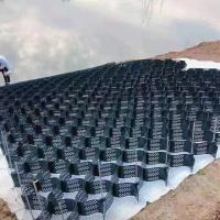 China Textured Surface HDPE Geocell for Green Gravel Stabilization and Ground Reinforcement for sale