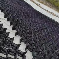 China Textured Surface HDPE Geocell for Green Gravel Stabilization and Ground Reinforcement for sale