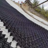 China Superior 2 Inch HDPE Slope Protection Geocell for Highway Railway Bed Retaining Wall for sale