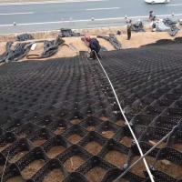 China 50mm-250mm Height HDPE Retaining Wall Road Reinforcement Geocell for Landslide Support for sale
