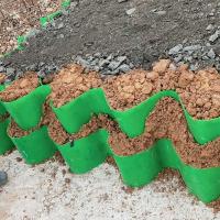 China Green Geocell Gravel Grid for Parking Lot Soil Stabilization and Driveway Construction for sale