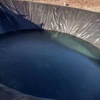 China 1mm 1.5mm HDPE Geomembrane Liner for Shrimp Pond Aquafarm After-sale Service Included for sale