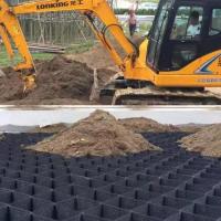 China Plastic Grid Slope Protection Geocell for Road Erosion Control and Soil Stabilization for sale
