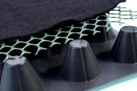 China HDPE Plastic Drainage Board for Upper and Lower Floors of Landfill Artificial Lakes for sale