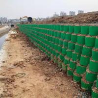 China White Plastic HDPE Geocell for Slope Protection and Stable Parking Lot Load Support for sale