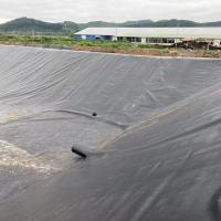 China 1-6m Width Impermeable Geomembrane for Industrial Design Style Fish Pond Waterproofing for sale