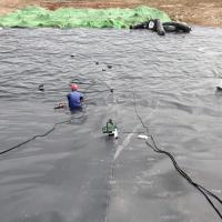 China Industrial Design Style Double Smooth Surface Composite Geomembrane Membrane 0.2-3mm for sale