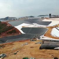 China Lightweight Landfill with High Tensile Strength Nonwoven Geotextile and Geomembrane for sale