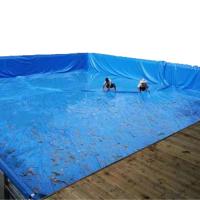 China HDPE Geomembrane for Fish Pond Liner Anti Seepage Protection Length 50-200m/roll for sale