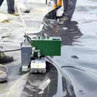 China Double Smooth Surface 2.0mm Black HDPE Geomembrane Liner for Anti-seepage in Landfill for sale