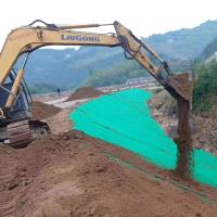 China Reinforced Green 3D Geomat for Slope Protection Onsite Training Offered for sale