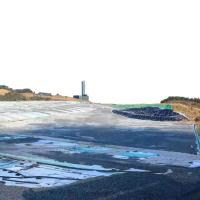 China 1m-10m Width HDPE Geomembrane for Industrial Design within Dam Landfill Aquaculture for sale