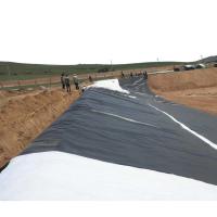 China 1m-10m Width Double Smooth Surface Fishpond Flexible HDPE Geomembrane for Aquaculture for sale