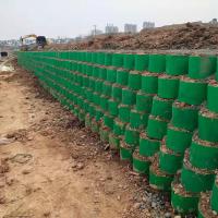 China Upgrade Your Road's Durability with 4 Inch 100 356 HDPE Black Green Honeycomb Geocell for sale