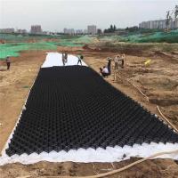 China Upgrade Your Road's Durability with 4 Inch 100 356 HDPE Black Green Honeycomb Geocell for sale