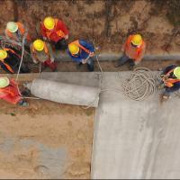 China Style Cement Canvas for Waterproof Drainage Ditch Onsite Inspection After-sale Service for sale