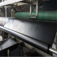 China Double Smooth Surface HDPE Geomembrane 0.2mm-3mm for Fish Farm Pond Liner Aquaculture for sale