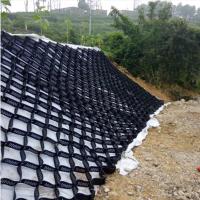 China 50mm-150mm HDPE Geocell Ground Enhancement Cellular System Plastic Grass Gravel Grid for sale
