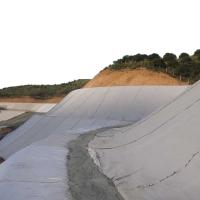 China Non Woven Geotextiles for Railway Insulation Material and Slope Protection in Black for sale