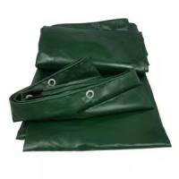 China Waterproof Coated Canvas Tarpaulin Pvc Coated Polyester Fabric Tear-Resistant for sale