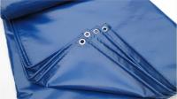 China Waterproof Coated Canvas Tarpaulin Pvc Coated Polyester Fabric Tear-Resistant for sale