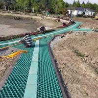China HDPE Plastic Planting Grass Paver Grid for Parking Lot and Driveway at 500mm Length for sale