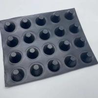 China HDPE Dimple Membrane Drain Mat for Eco-friendly Construction Waterproof Plastic Sheet for sale