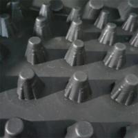 China 68mm Height Plastic Drainage Board for Roof Garden Protect Turf and Improve Drainage for sale
