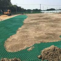 China Black Green HDPE Paver Grids for Driveway Parking Lot Drive Way 38mm 48mm 60mm for sale