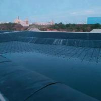 China Double Smooth Surface Geomembranes for Swimming Pool 0.1mm 3mm HDPE Sheet Liner Ideal for sale