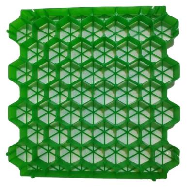 China 500x500x40mm Plastic Grass Planting Grid for Outdoor Parking Lot Fire Lane and Footpath for sale