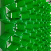 China 500x500x40mm Plastic Grass Planting Grid for Outdoor Parking Lot Fire Lane and Footpath for sale