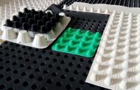 China Landfills Bottom of the Basement HDPE Plastic Drainage Board with CE/ISO9001 ISO14001 for sale