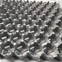 China Outdoor HDPE PE Grass Planting Grid for Green Black Car Driveway Lawn Parking Lot for sale