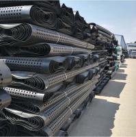 China Modern Design Black HDPE Plastic Drainage Board for Effective Sloping Roof Greening for sale