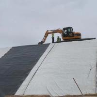 China Online Technical Support HDPE Geomembrane for Man-made Lakes ASTM Standard in Tenglu for sale