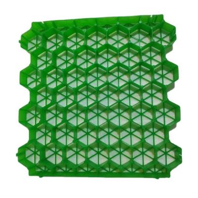 China Distribute Loading Parking Lot Fire Lane HDPE Plastic Grass Paver Gravel Stabilizer Grid for sale