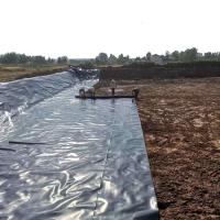 China High Tensile Strength 1.5mm HDPE Geomembrane Liner for Landfill Dam Fish Farm and Pond for sale